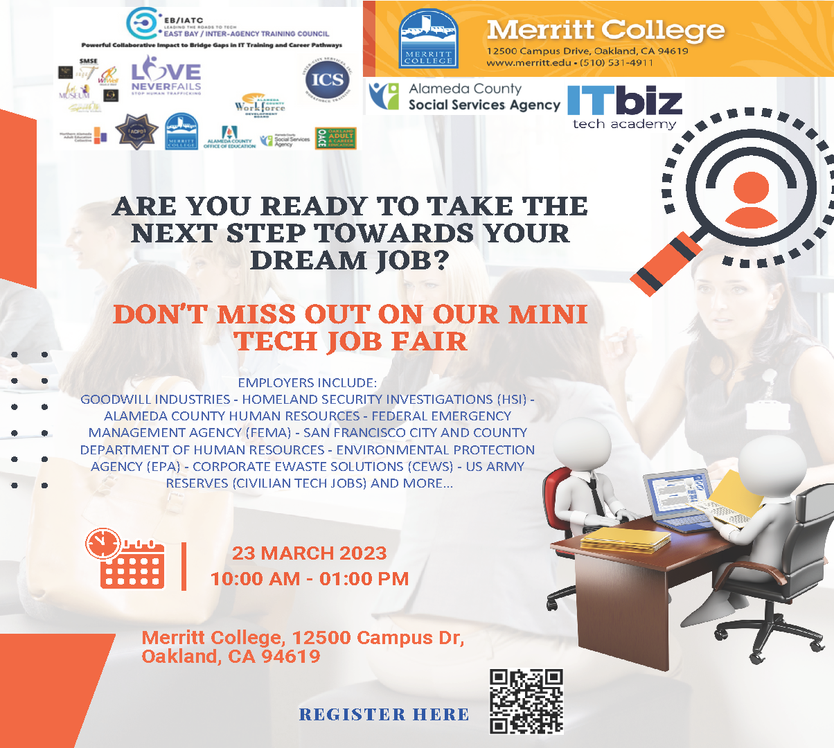 Mini Tech Job Fair @ Merritt College - Northern Alameda Adult Education ...